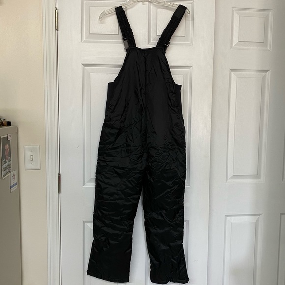 Swiss Alps | Pants & Jumpsuits | Swiss Alps Black Insulated Ski Bibs ...